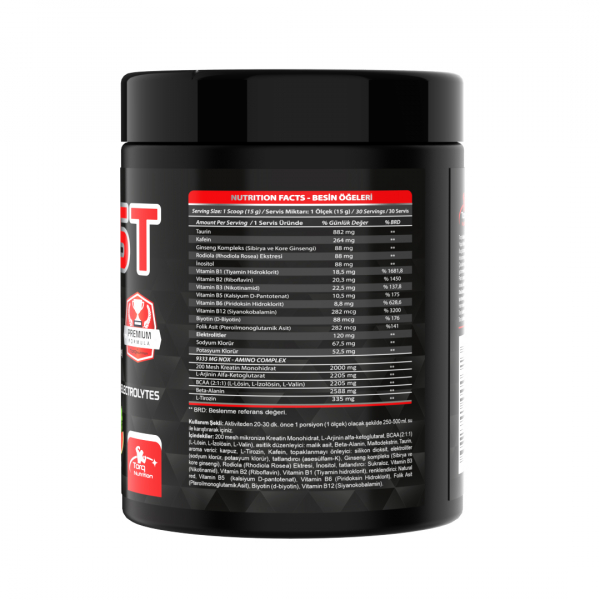 BOOST PRE-WORKOUT Karpuz 450 Gr